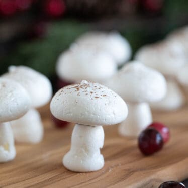 Meringue Mushrooms - Taste and Tell
