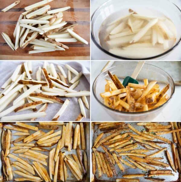 Baked French Fries - Taste and Tell