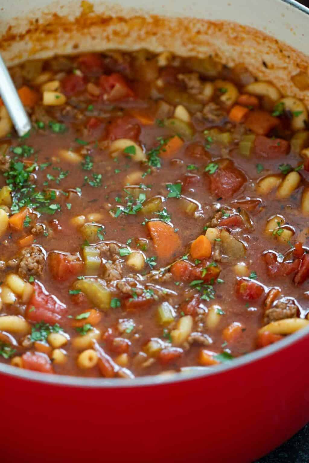 Hamburger Soup - Taste and Tell