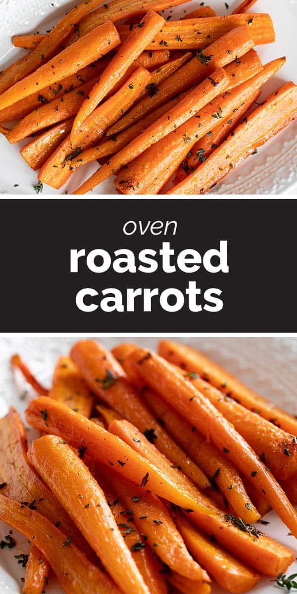Oven Roasted Carrots with Fresh Thyme - Taste and Tell