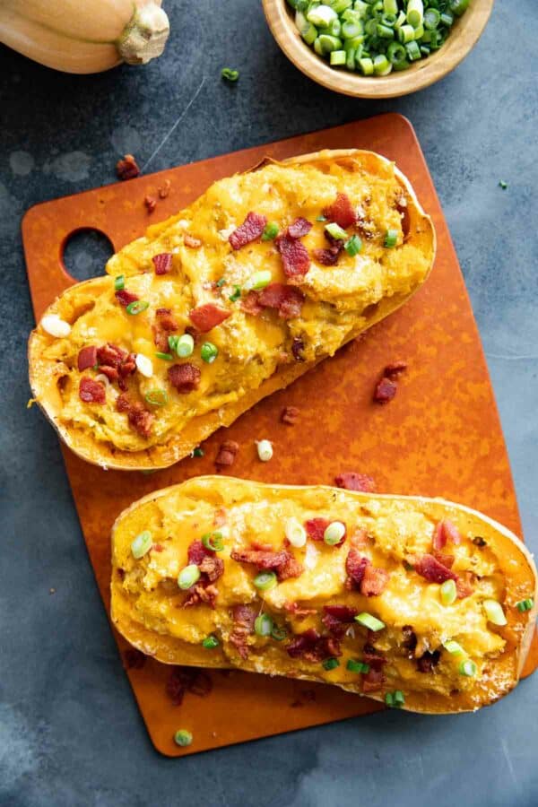 Stuffed Butternut Squash - Taste and Tell