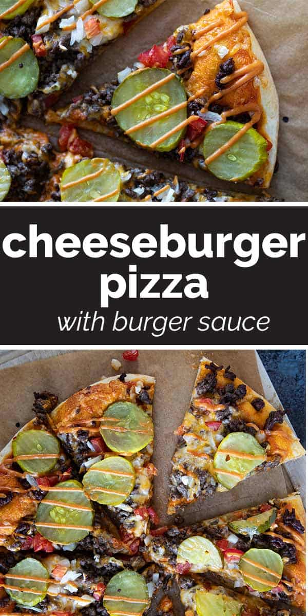 Cheeseburger Pizza - The Ultimate Mashup! - Taste and Tell