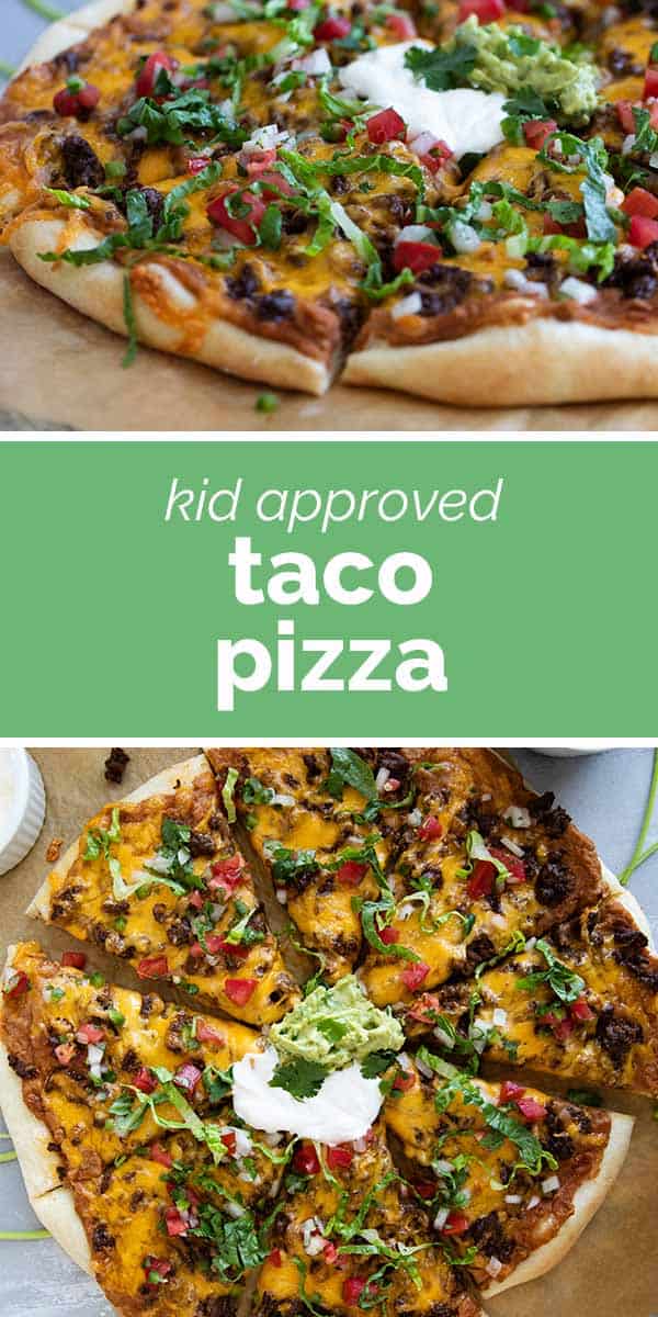 Taco Pizza - 2 Favorites Combined! - Taste and Tell
