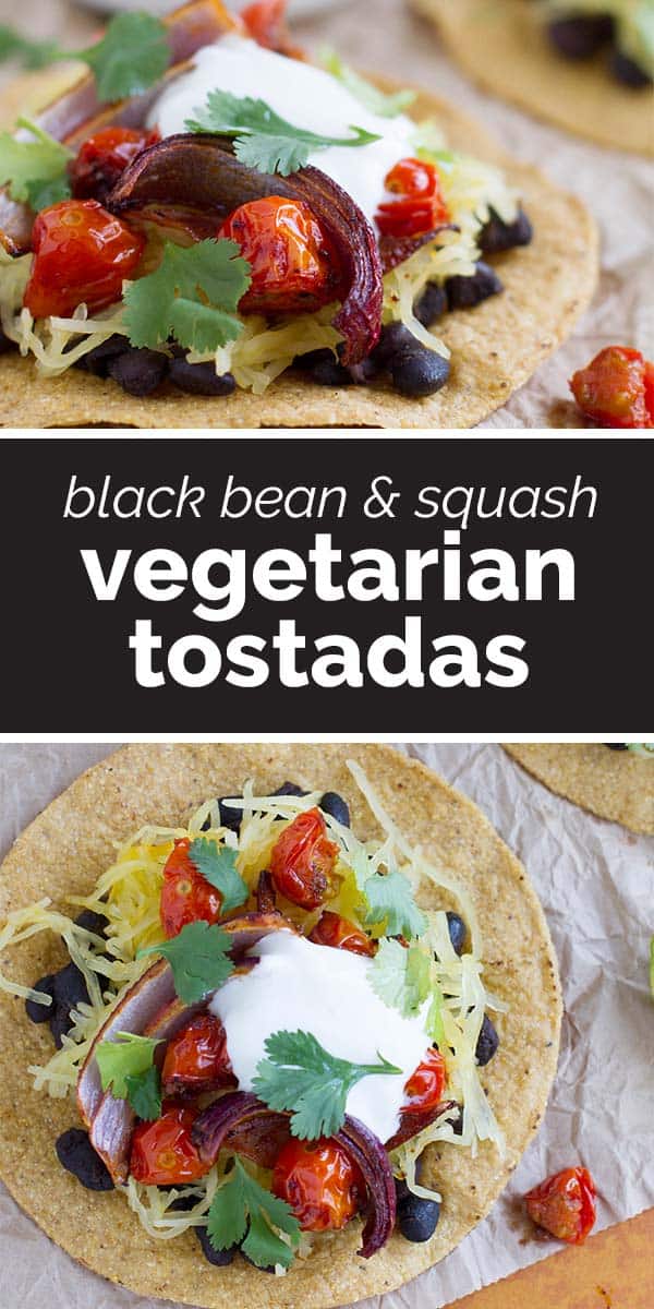 Vegetarian Tostadas - Taste and Tell