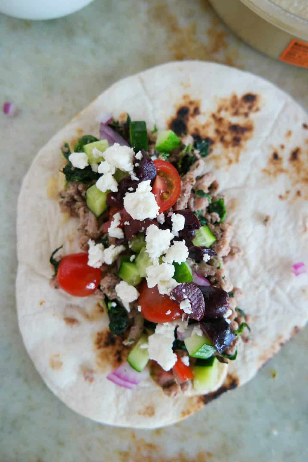 Greek Tacos - Taste and Tell