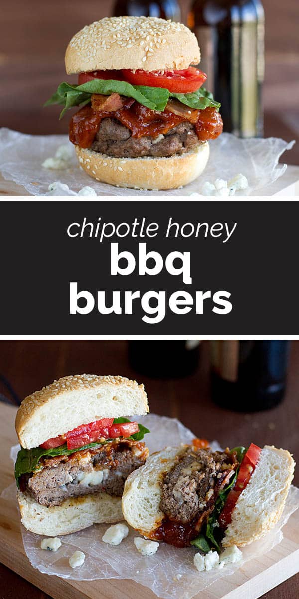 Chipotle Honey BBQ Burgers - Taste and Tell