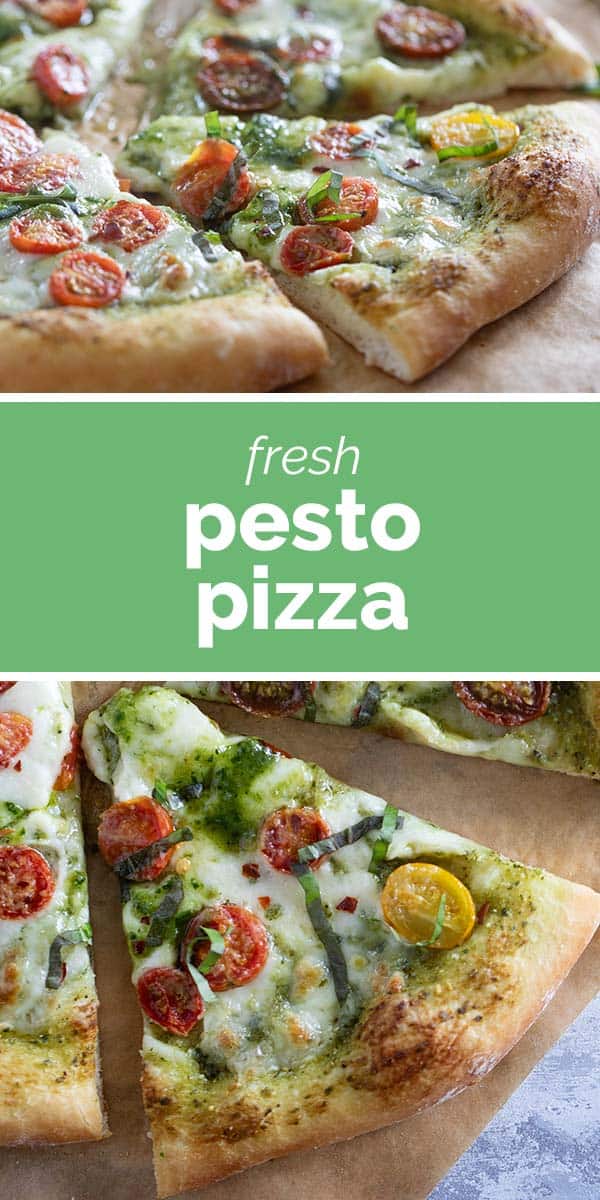 Pesto Pizza - Taste and Tell