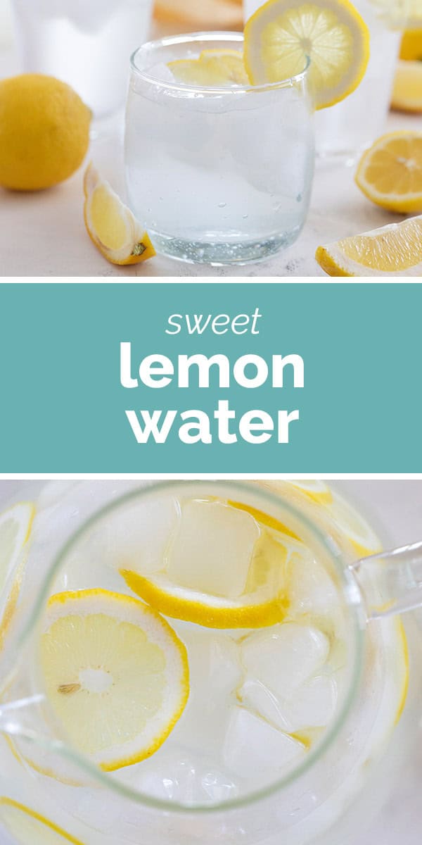 Sweet Lemon Water Recipe - Taste and Tell