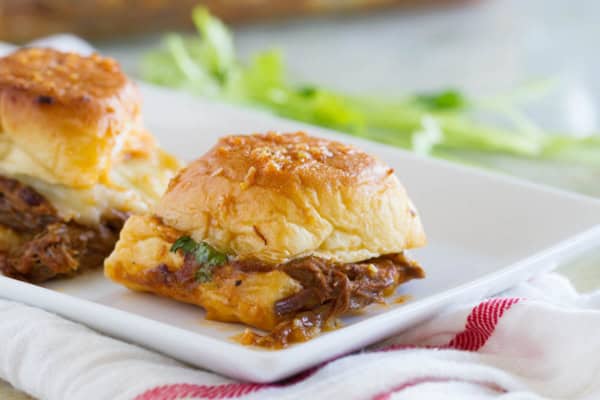 Enchilada Beef Sliders - Taste and Tell