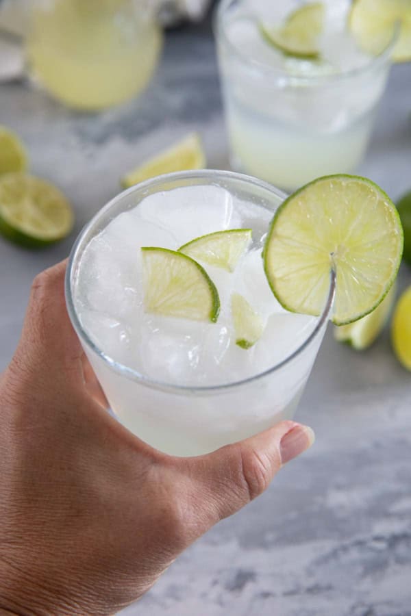 Sparkling Ginger Limeade - Taste and Tell