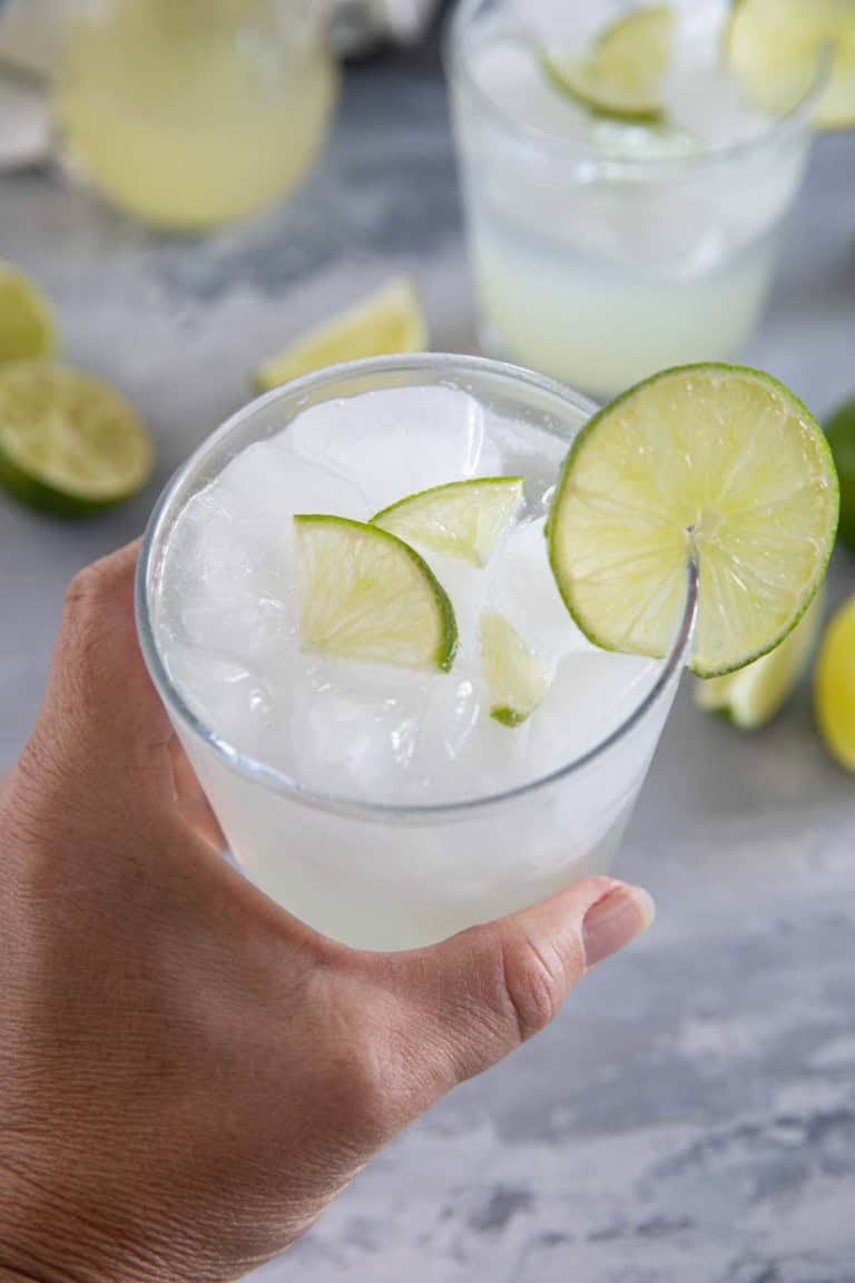 Sparkling Ginger Limeade - Taste and Tell