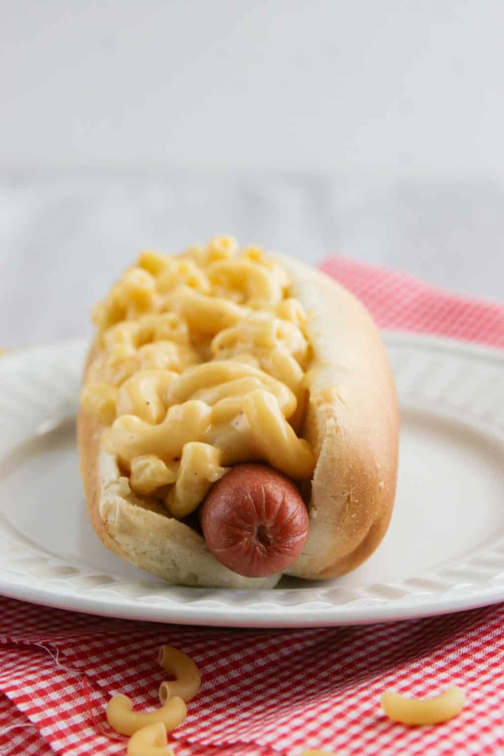 Mac and Cheese Hot Dogs - Taste and Tell