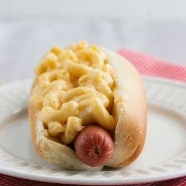 Mac and Cheese Hot Dogs - Taste and Tell