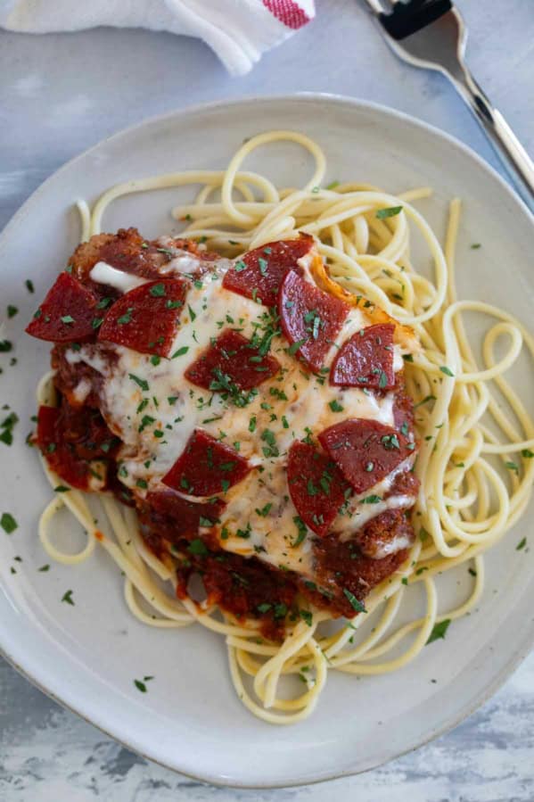 Chicken Pepperoni - Fast and Easy! - Taste and Tell