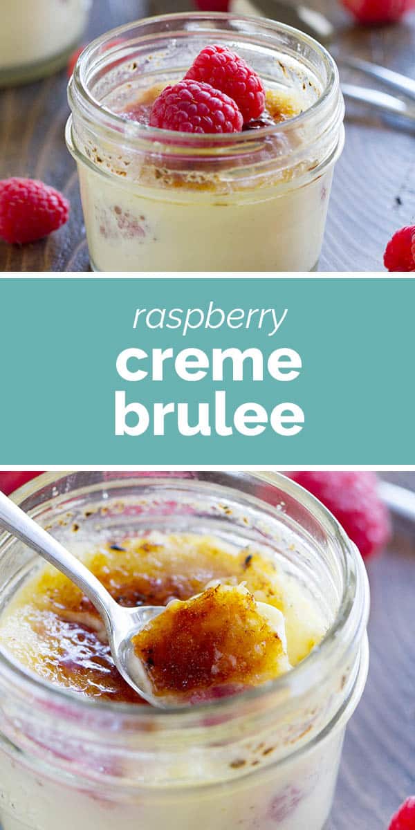 Raspberry Creme Brulee Recipe - Taste and Tell