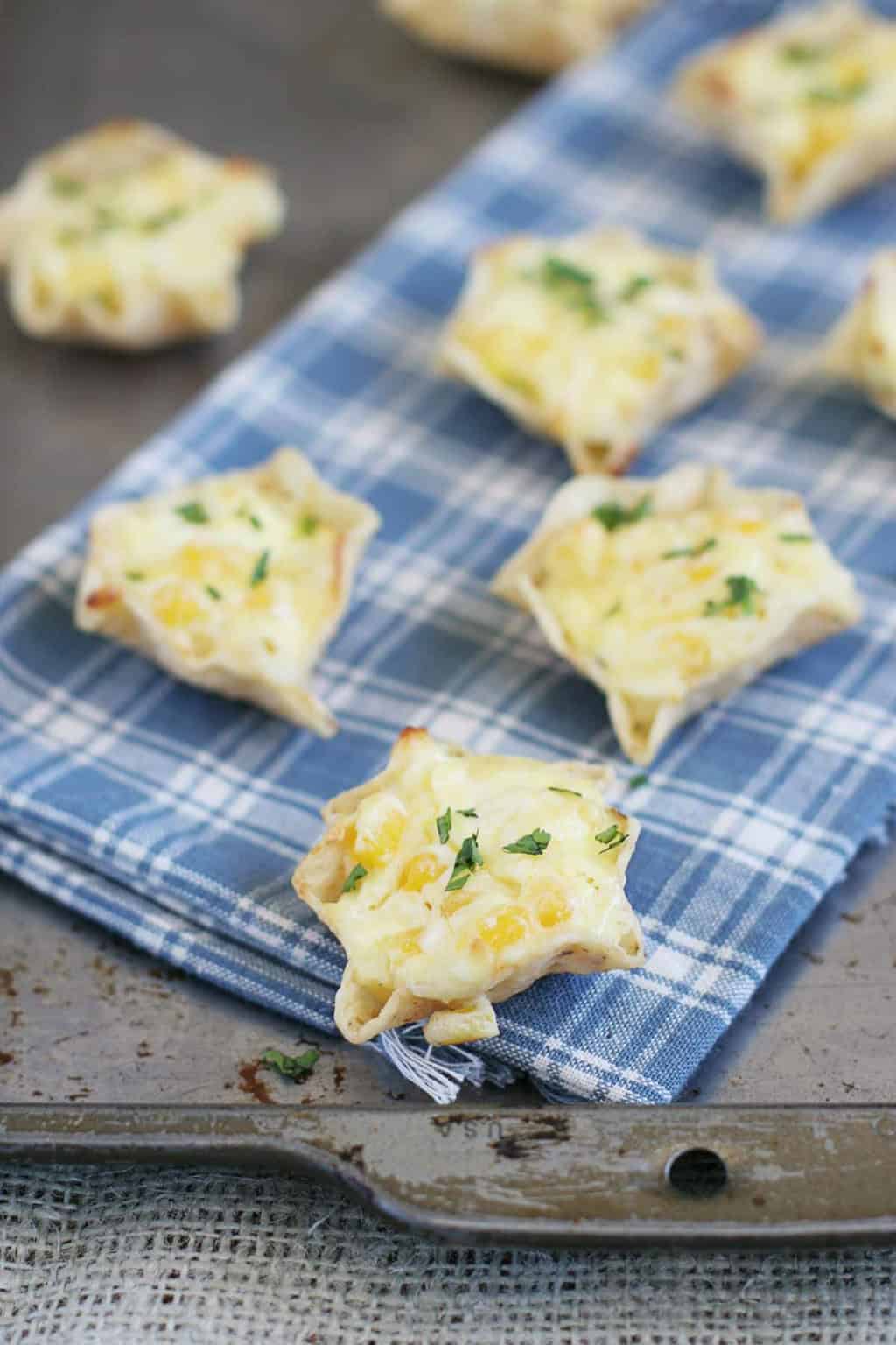 Cheesy Corn Bites - Taste and Tell