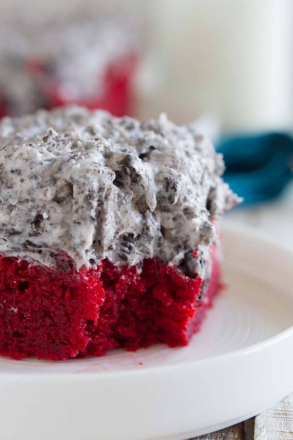 Red Velvet Ice Cream Cake Recipe - Taste and Tell
