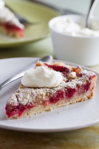 Pear and Raspberry Tart - Taste and Tell