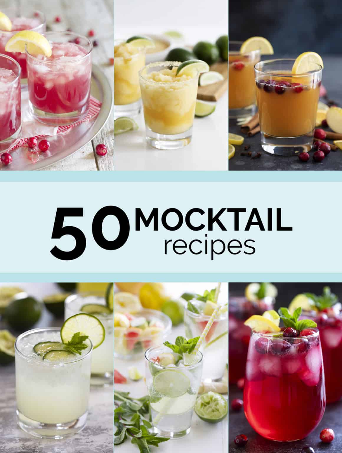 50 Mocktail Recipes - Taste and Tell