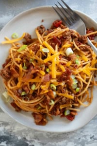 Cowboy Spaghetti - Taste and Tell