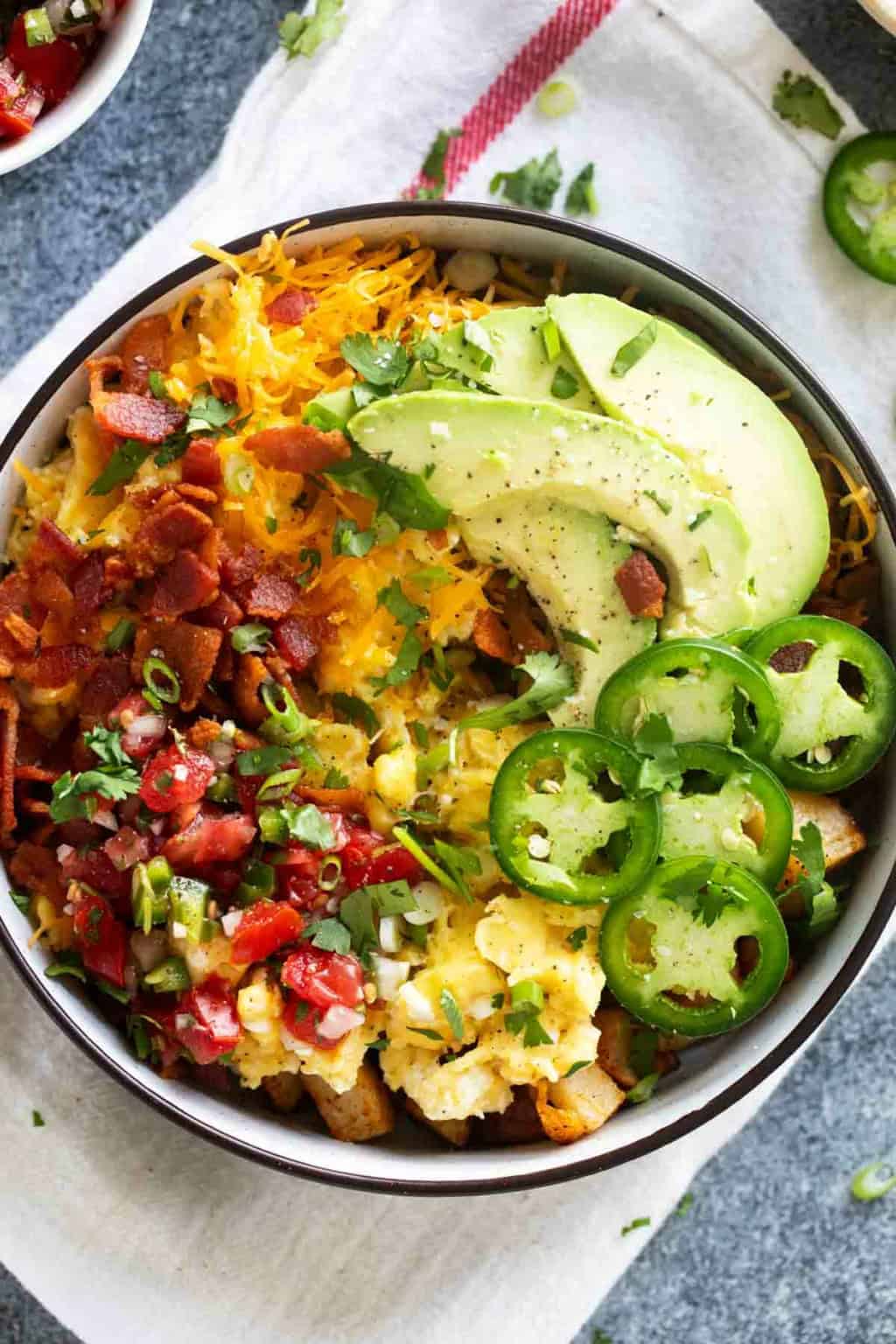 Breakfast Bowl - Hearty and Filling! - Taste and Tell