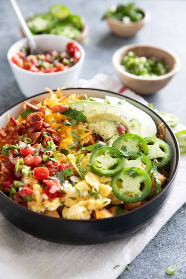 Breakfast Bowl - Hearty and Filling! - Taste and Tell