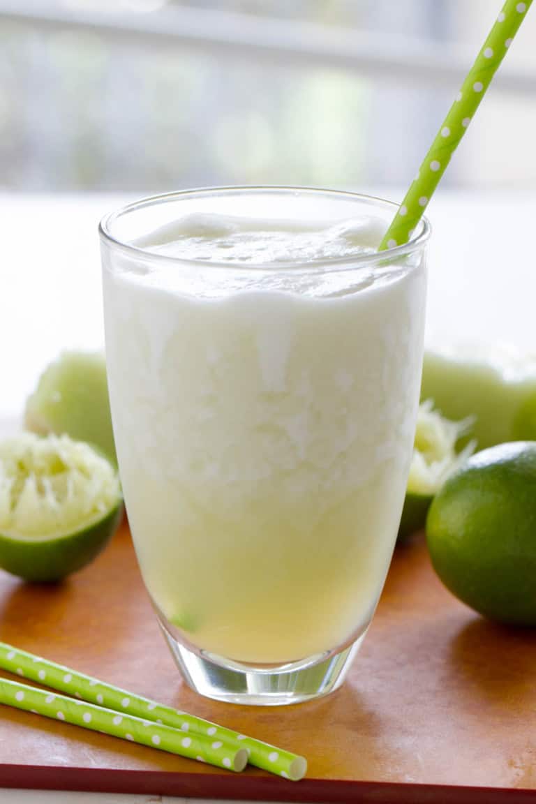 Honeydew Lime Smoothie - Taste and Tell