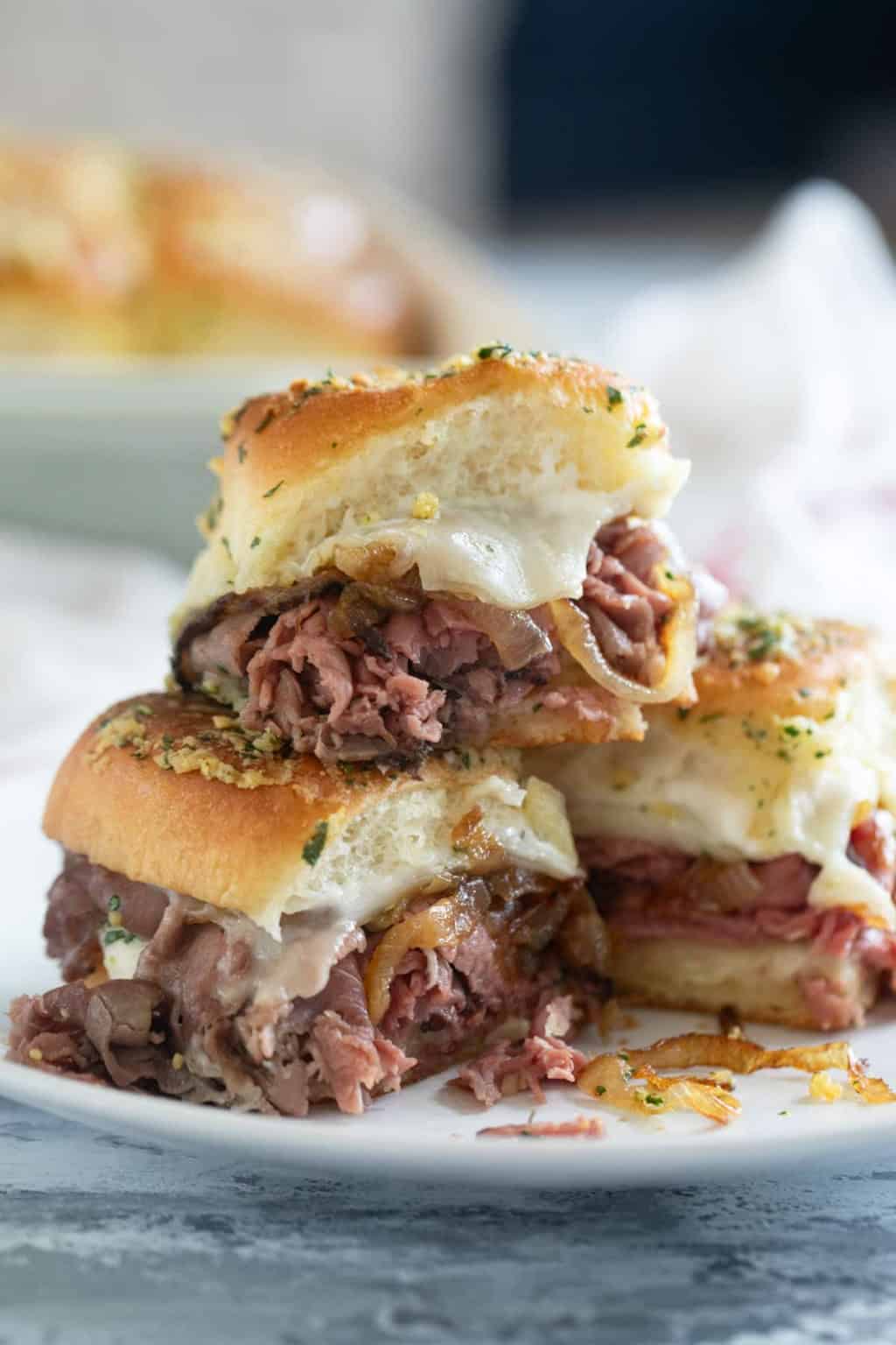 Roast Beef Sliders - Taste and Tell