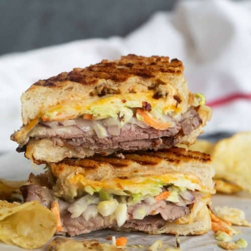 Roast Beef Panini - Taste and Tell