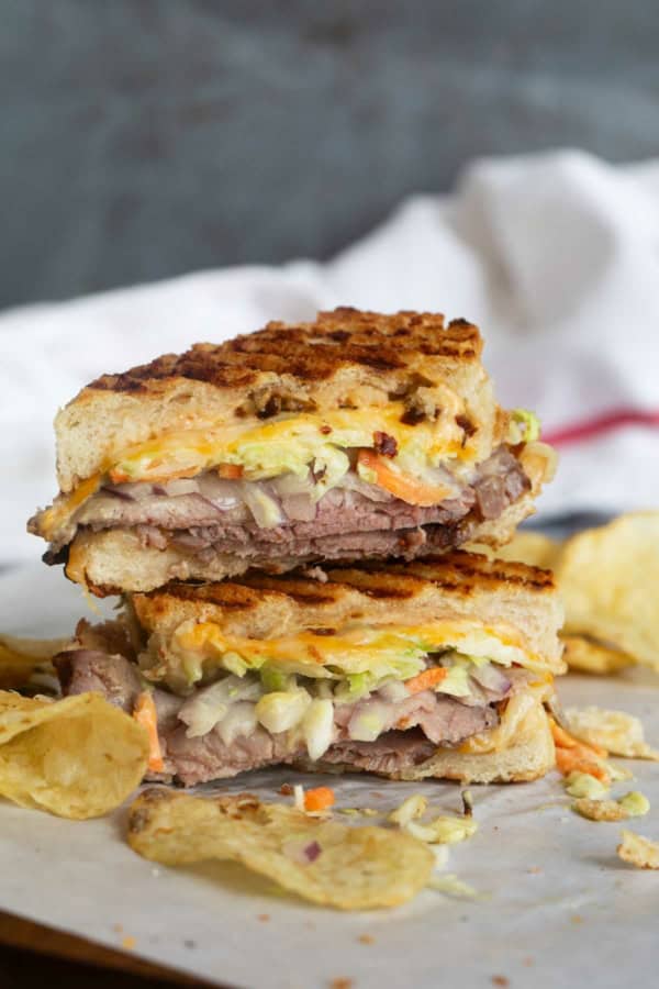Roast Beef Panini - Taste and Tell