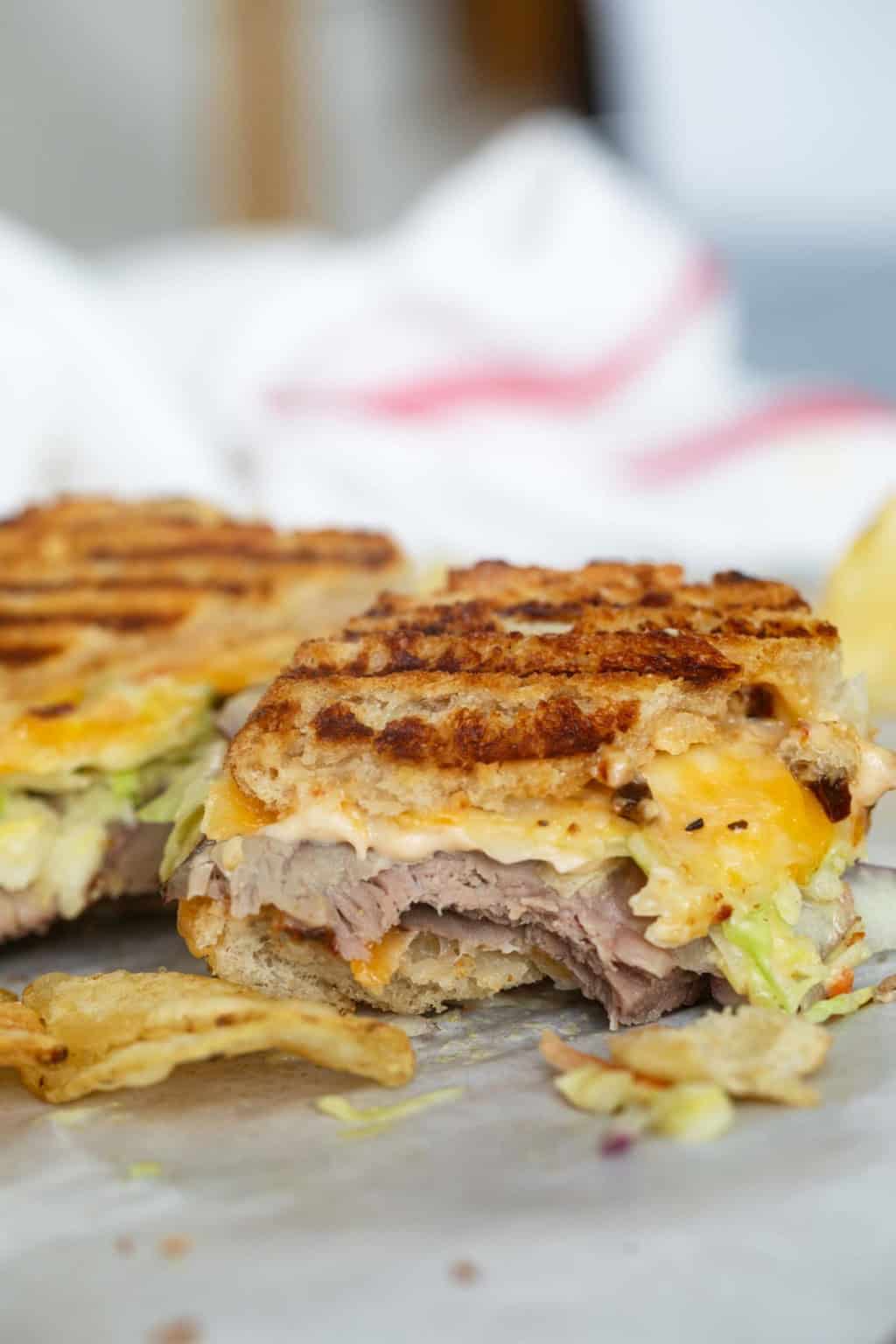 Roast Beef Panini - Taste and Tell