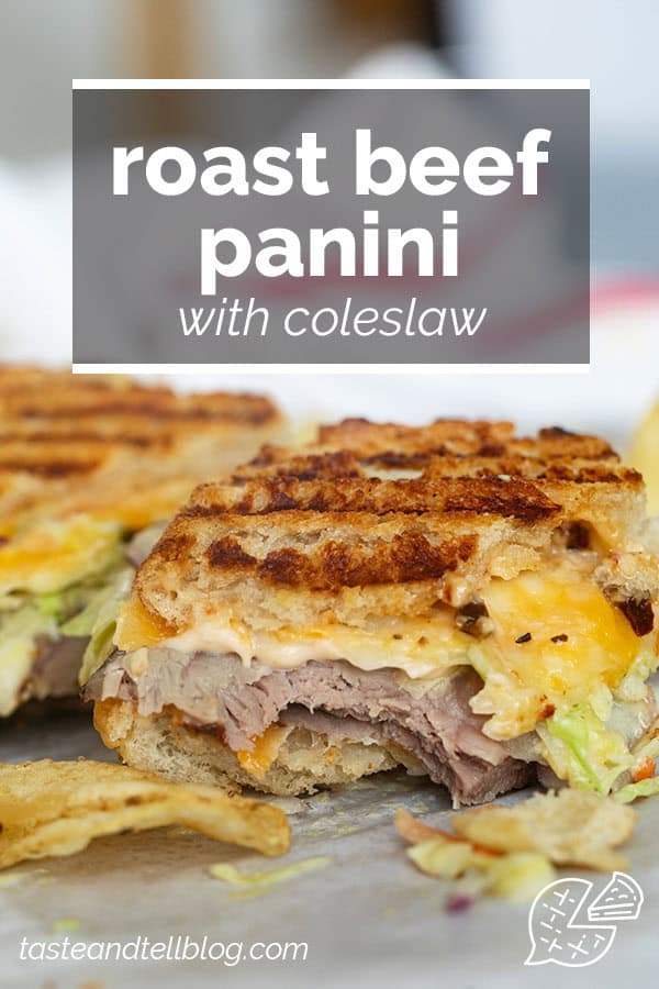 Roast Beef Panini - Taste and Tell