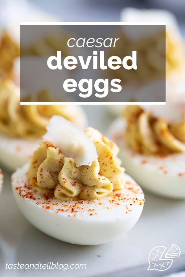 Caesar Deviled Eggs Recipe Recipe - Taste and Tell