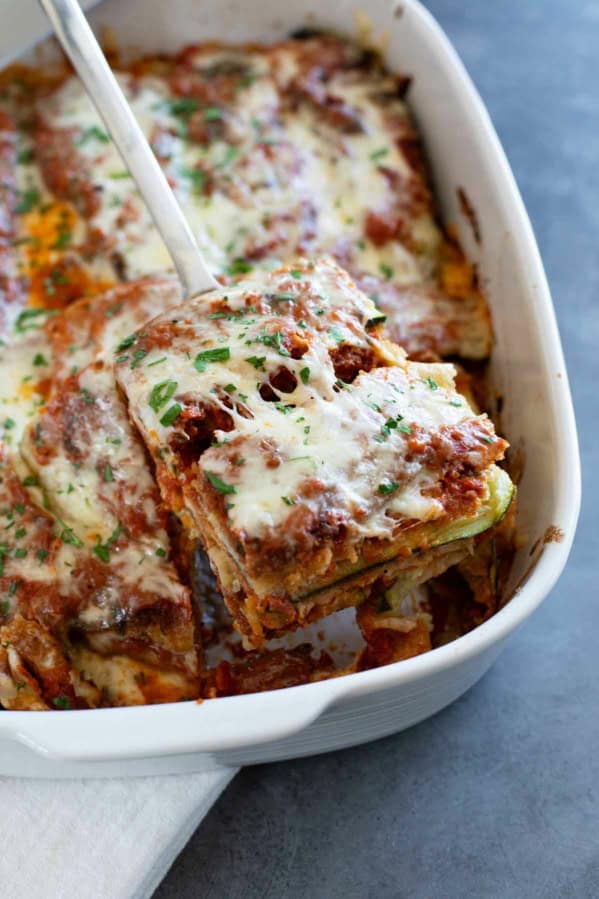 Baked Zucchini Parmesan - Taste and Tell