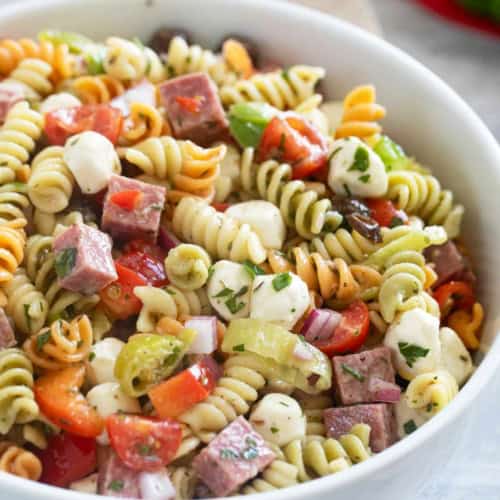 Italian Pasta Salad - Taste and Tell